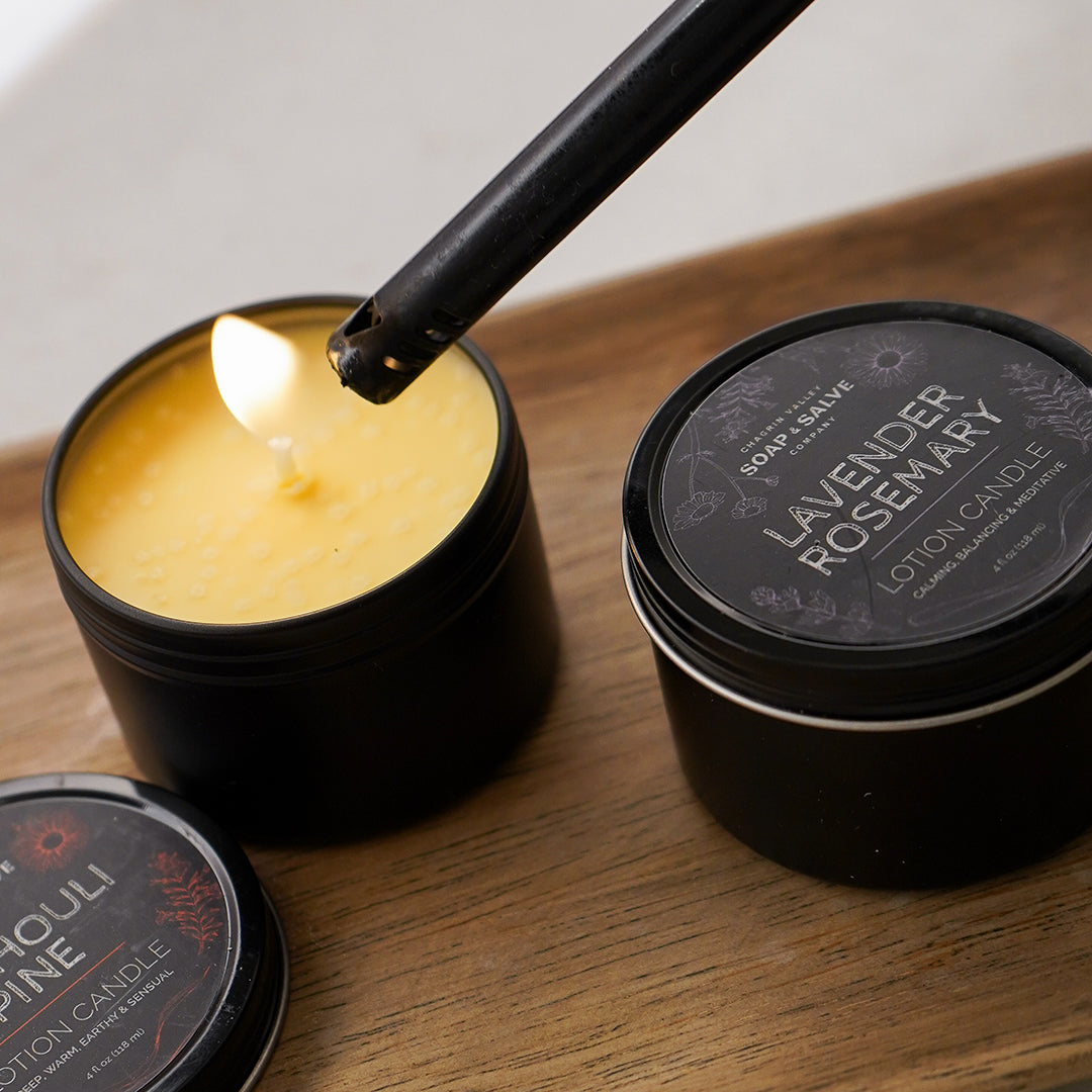 What Is A Warm Body Lotion Candle & How To Use It – Chagrin Valley Soap ...