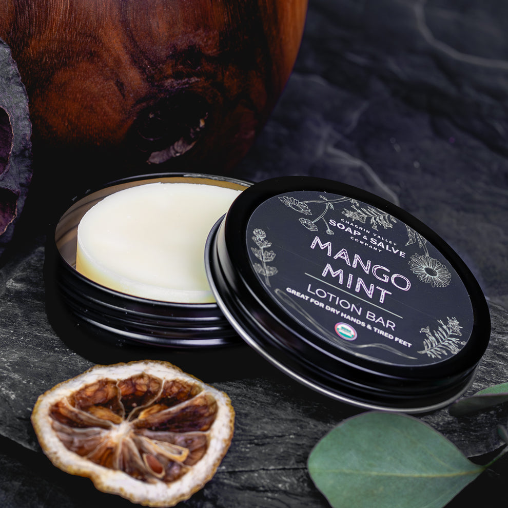 Lotion Bar: Mango Mint – Chagrin Valley Soap & Salve