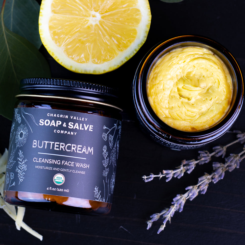 Buttercream Cleansing Cream Face Wash – Chagrin Valley Soap & Salve