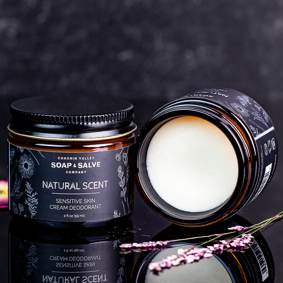 Deodorant Cream: Sensitive Skin Simply Natural – Chagrin Valley Soap & Salve