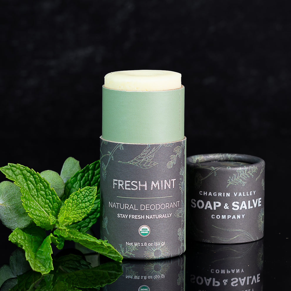 Deodorant: Stick Fresh Mint – Chagrin Valley Soap & Salve