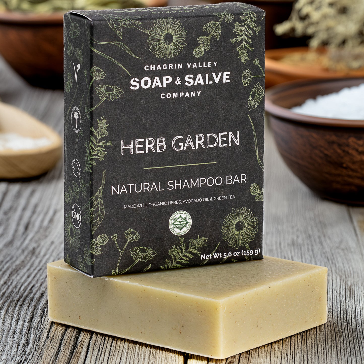 Shampoo Bar: Herb Garden – Chagrin Valley Soap & Salve