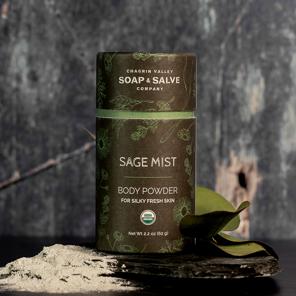 Organic Body Powder - Chagrin Valley Soap and Salve – Chagrin Valley ...