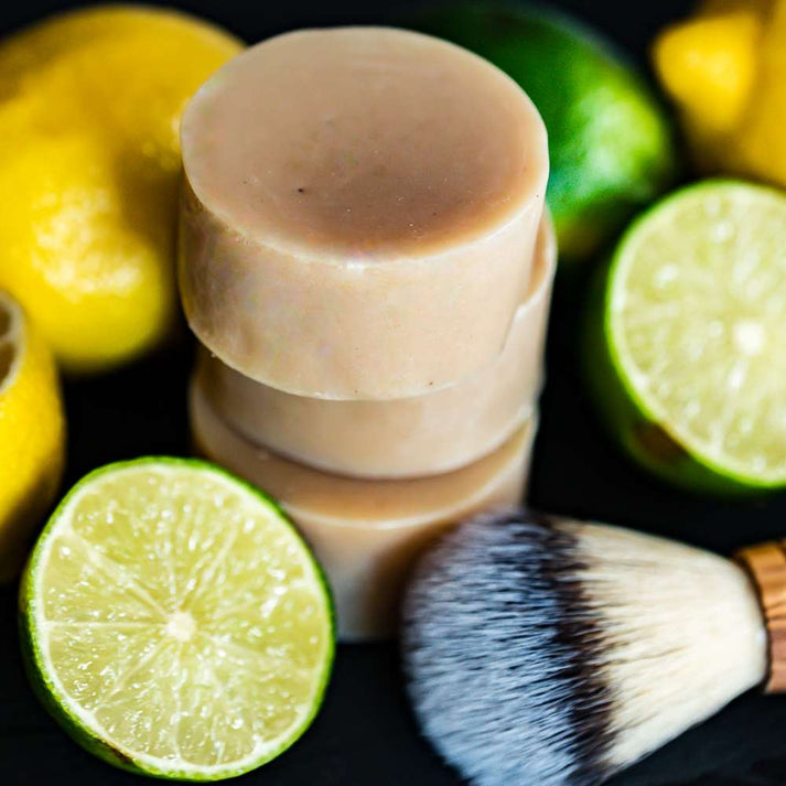 Shaving Soap: Lemon Lime – Chagrin Valley Soap & Salve
